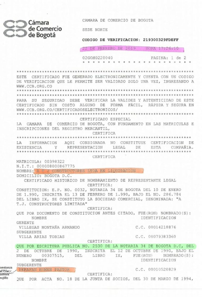 Nuevas pruebas de los vínculos entre Coronell y el narcotráficante ...